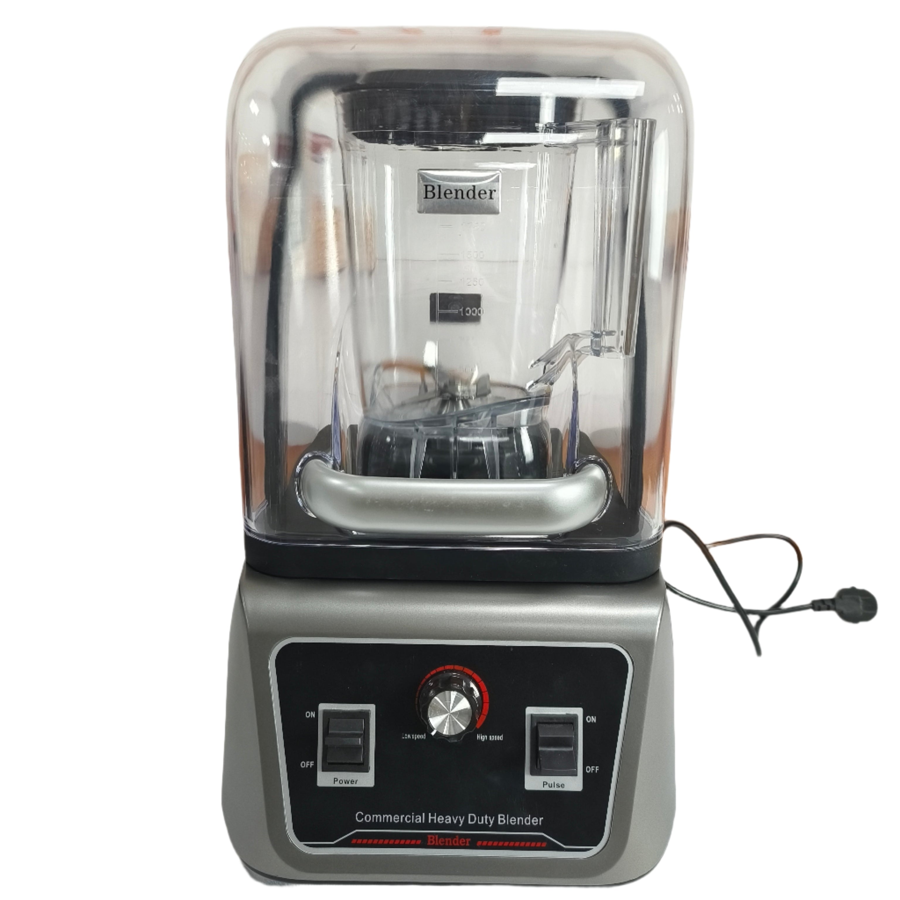 KRD Commercial 2 Litre Digital Blender with Sound Enclosure 2200w
