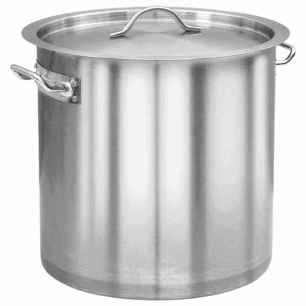 KRD Professional Stew pan/Stock pot with Lid Stainless steel 36 litres