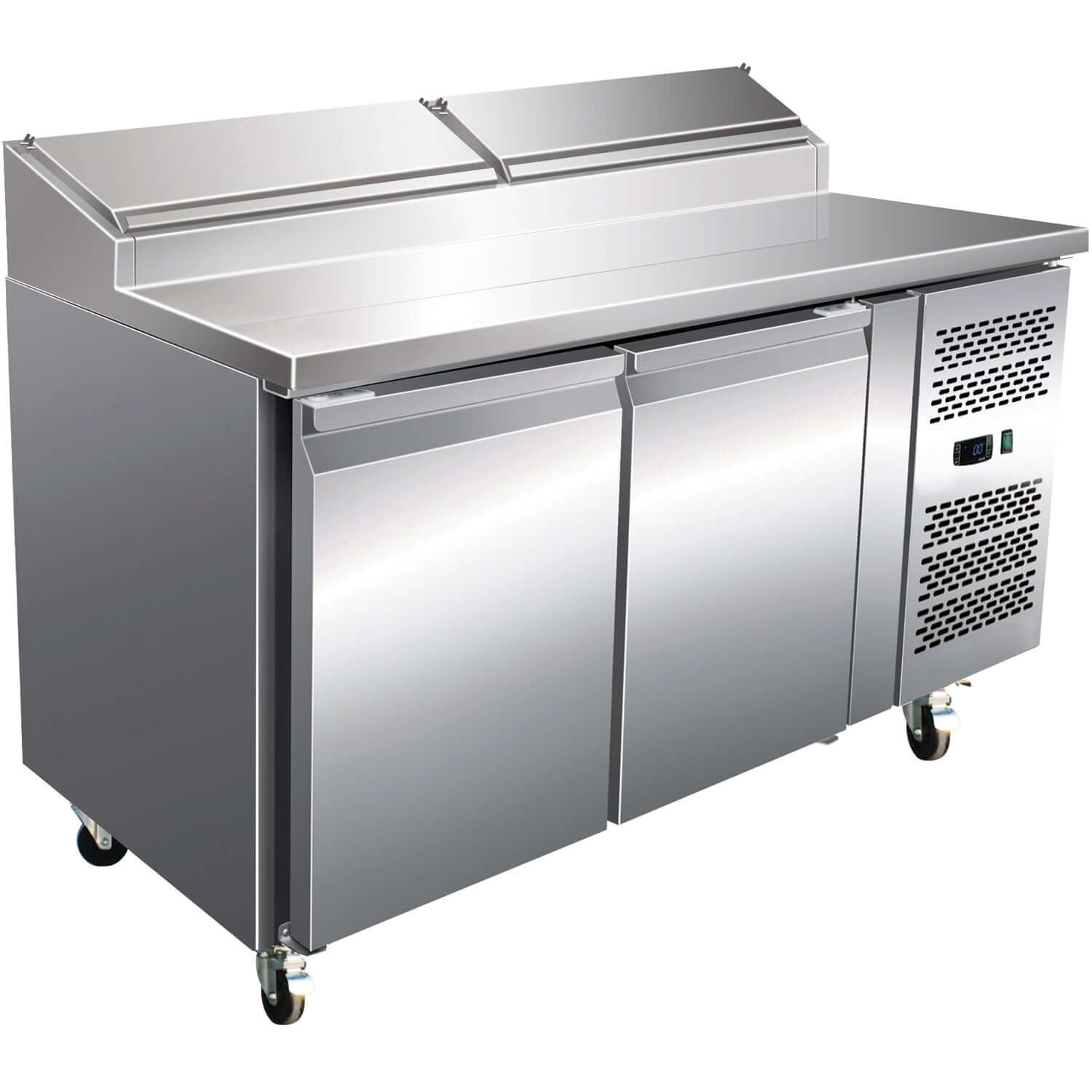 KRD Saladette Preparation Counter 2 doors 7x GN1/3 1510x800x