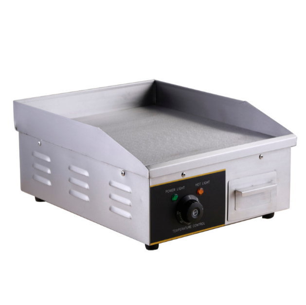 KRD Countertop 2.2kw Electric Flat Smooth Griddle 365x480x220mm OP810