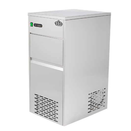 KRD Commercial Bullet Ice Machine 80kg/24h 25kg Bin ZB80A
