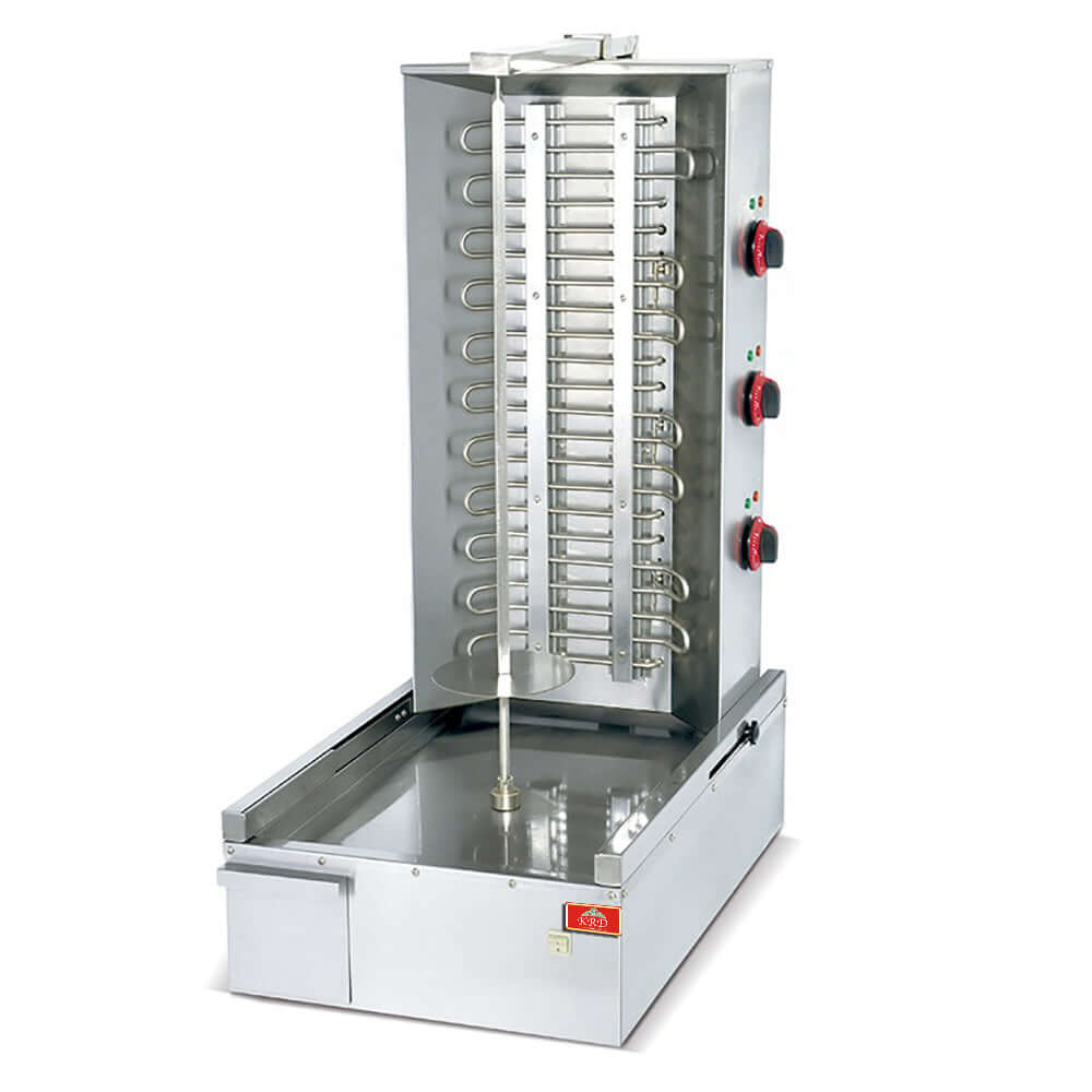 KRD Professional Gyros/Kebab grill Electric 3 burner 6KW